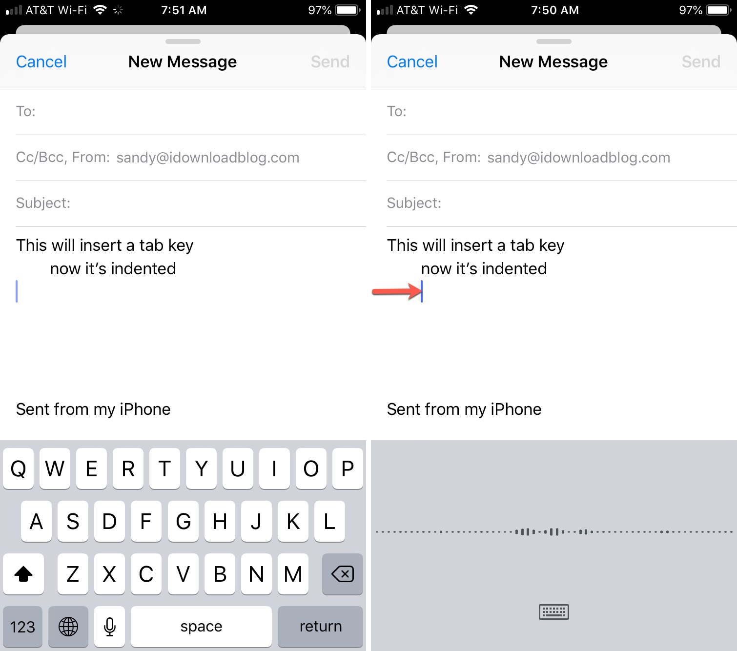 How To Insert A Tab Character On IPhone Or IPad Mid Atlantic Consulting Blog