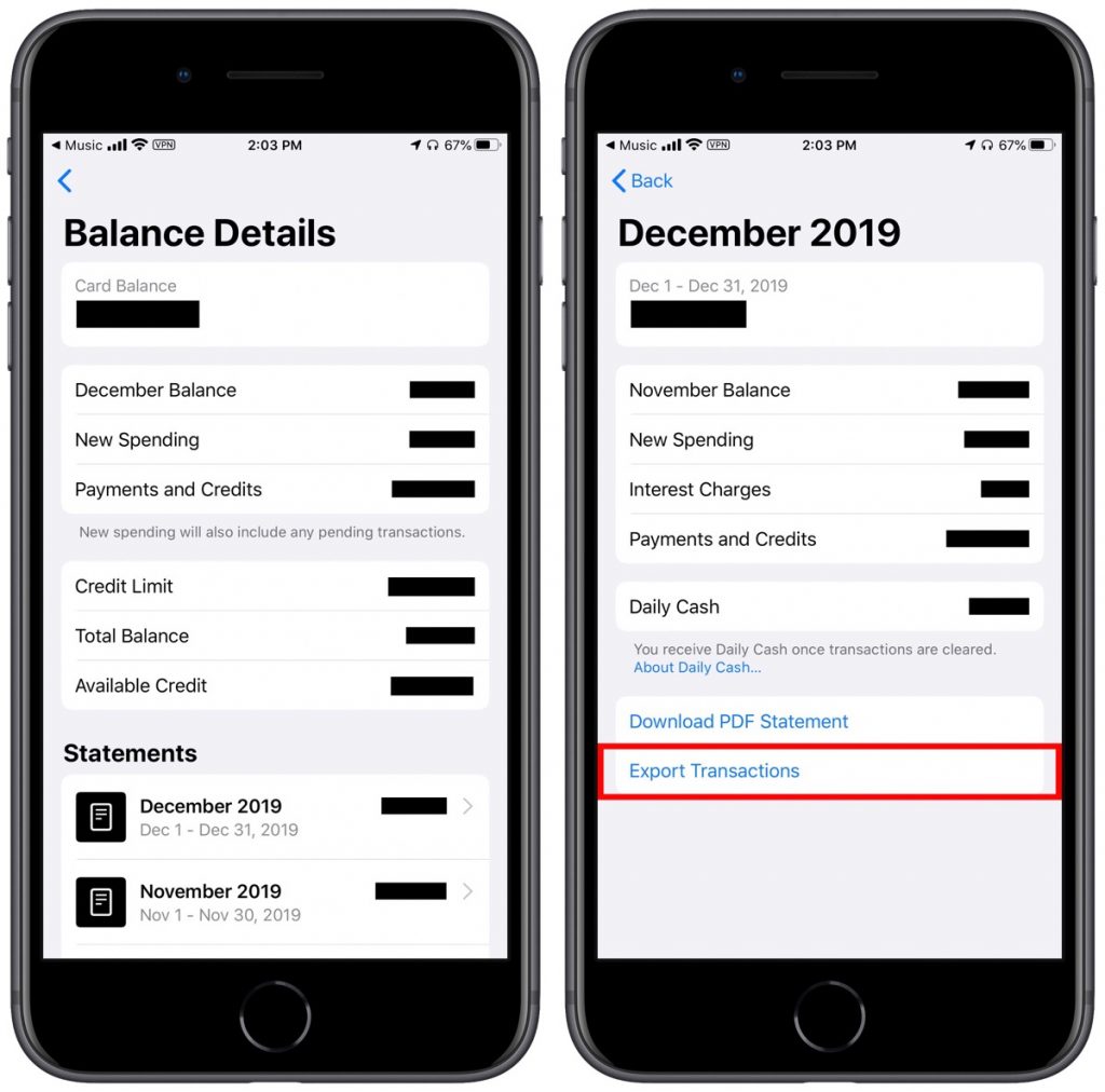 How To Export Apple Card Data To A Spreadsheet Mid Atlantic