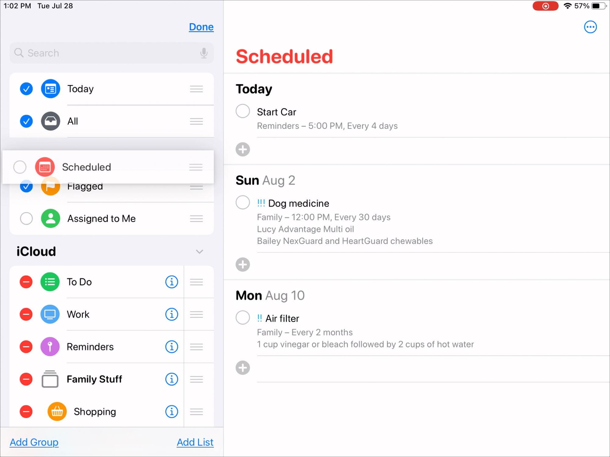 IOS 14 How To Organize Smart Lists In Reminders Mid Atlantic Consulting Blog
