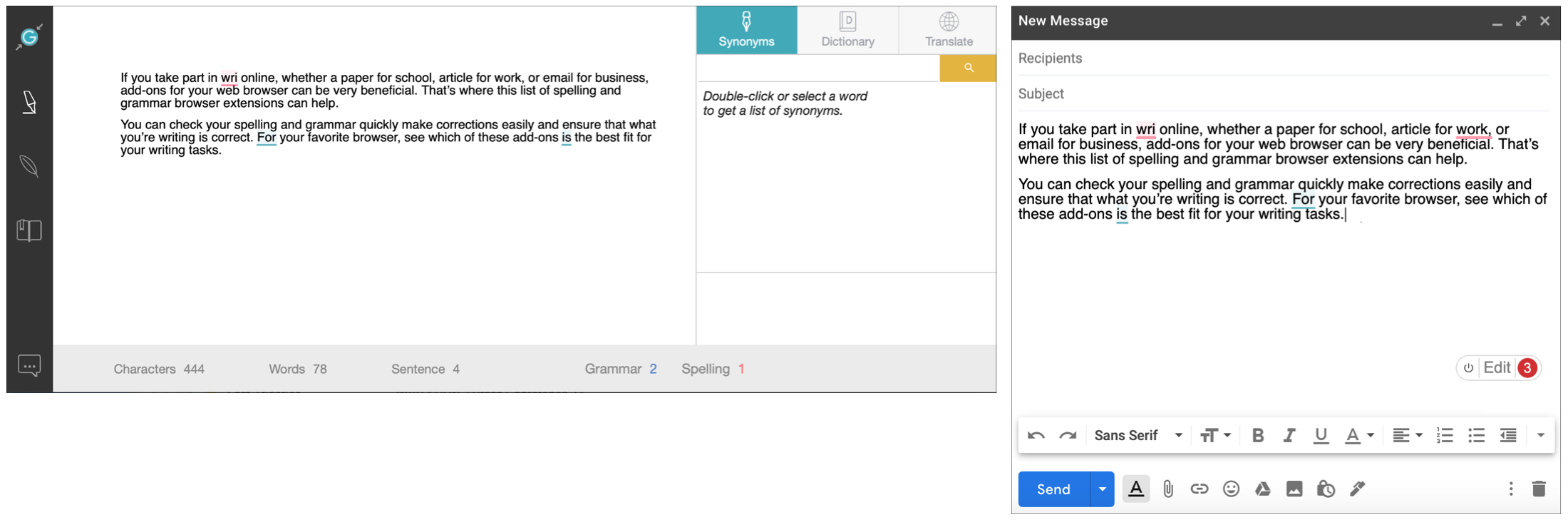 The best spelling and grammar check browser extensions | Mid Atlantic ...