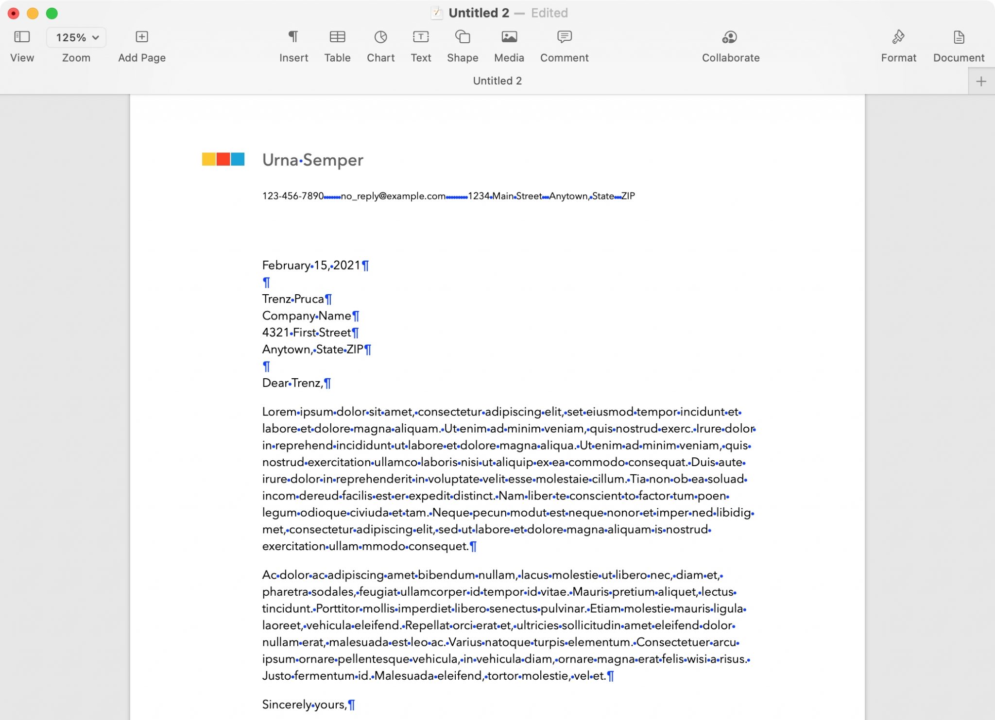 How To Show Paragraph And Other Formatting Symbols In Pages Mid Atlantic Consulting Blog