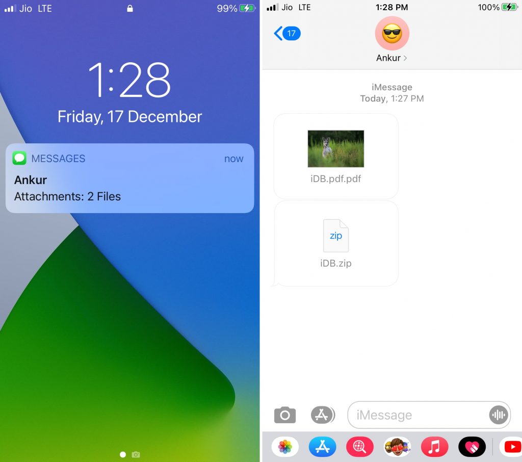 How To Send PDF ZIP And Other Files On IMessage Mid Atlantic
