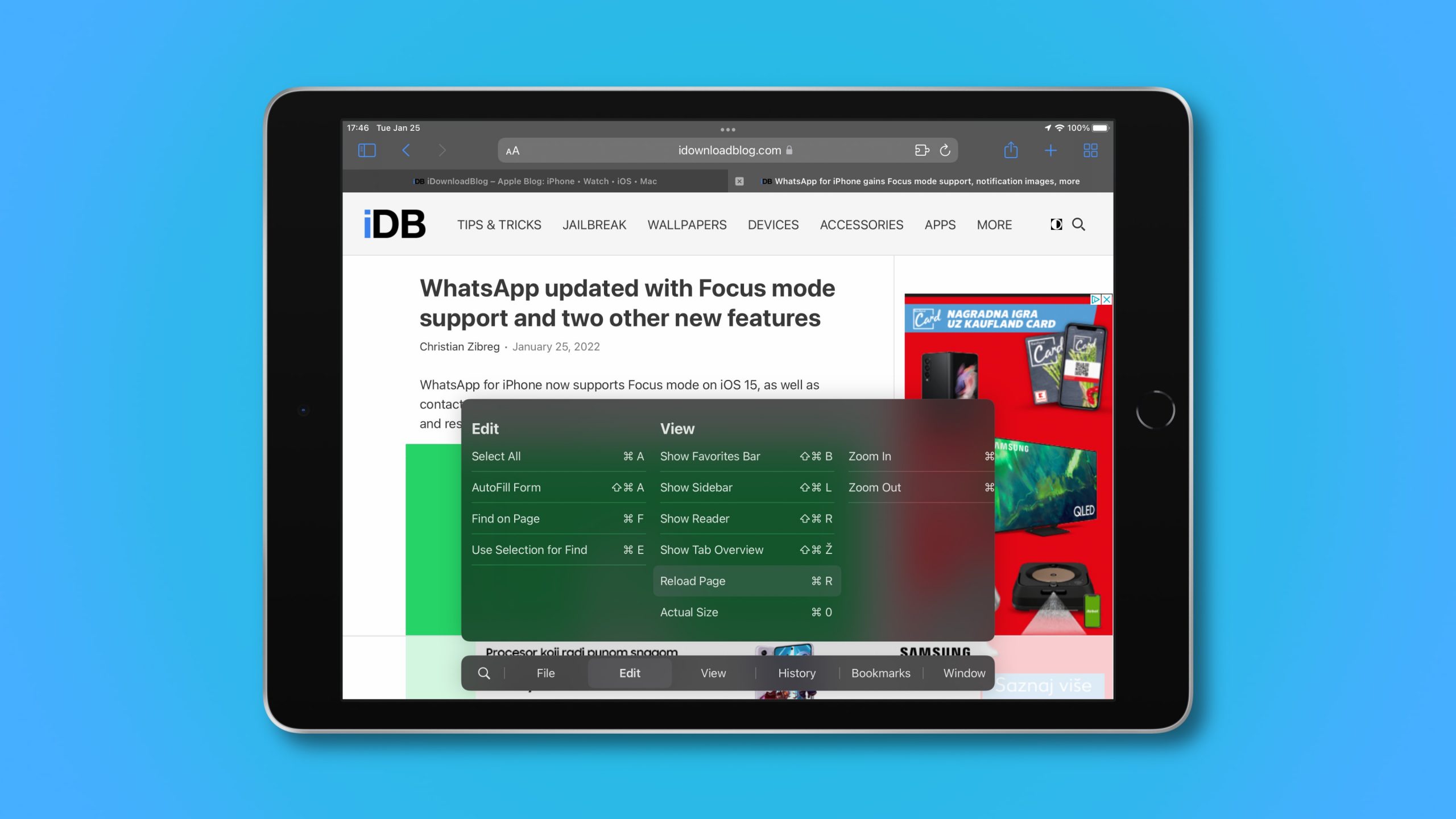 How To Refresh A Webpage In Safari Mid Atlantic Consulting Blog