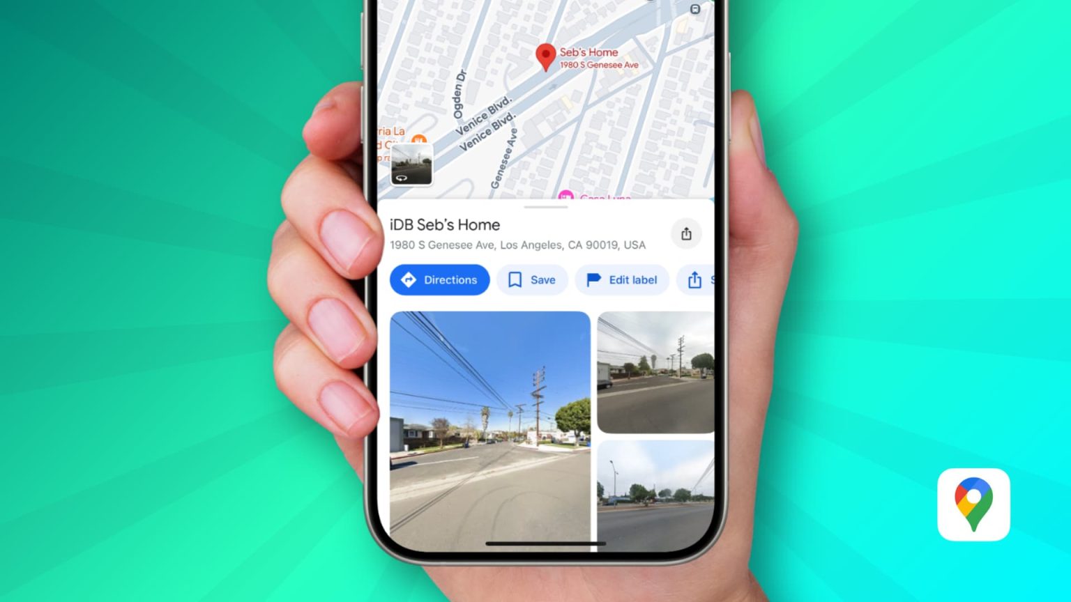How to label places and locations in Google Maps on phone or computer ...